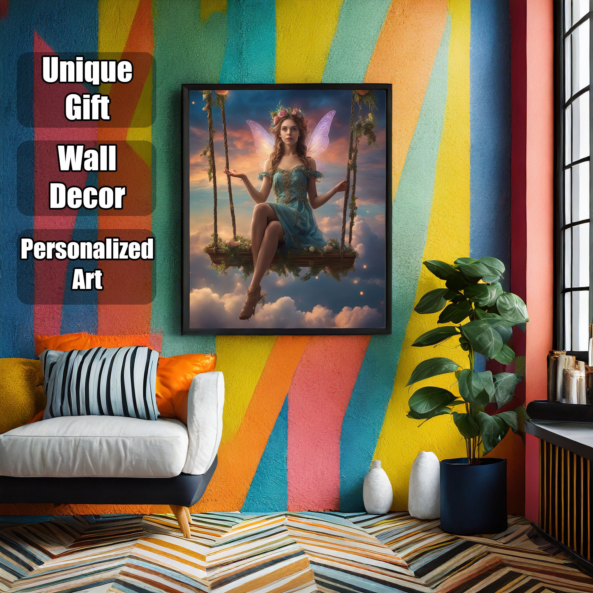 Personalized Fairy Portrait Swap From Your Photo Digital Download ...