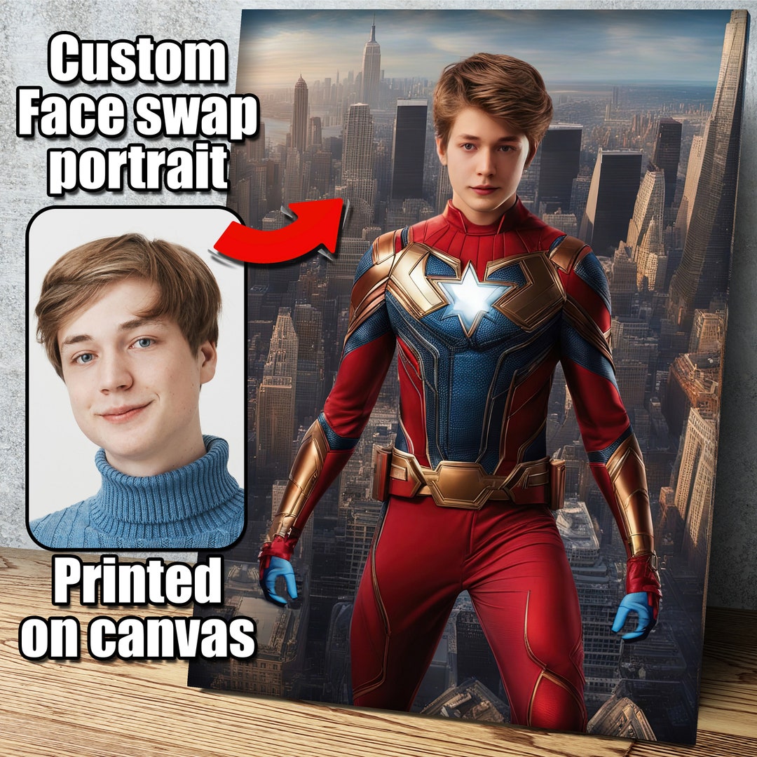 Turn Your Photo Into a Custom Superhero Portrait - Ideal Holiday Gift ...