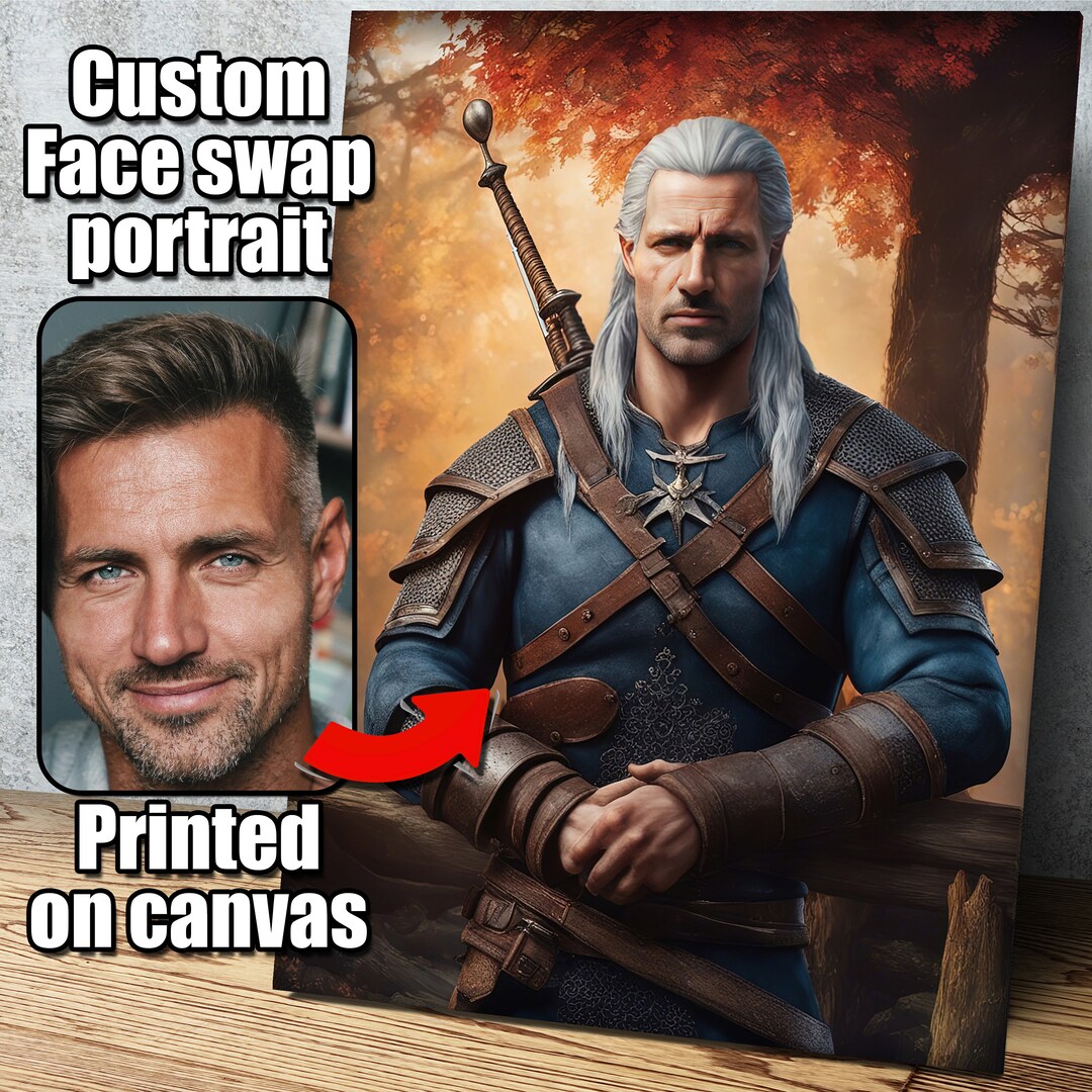 Custom Portrait Creation - the Witcher - From Your Phone to Masterpiece ...
