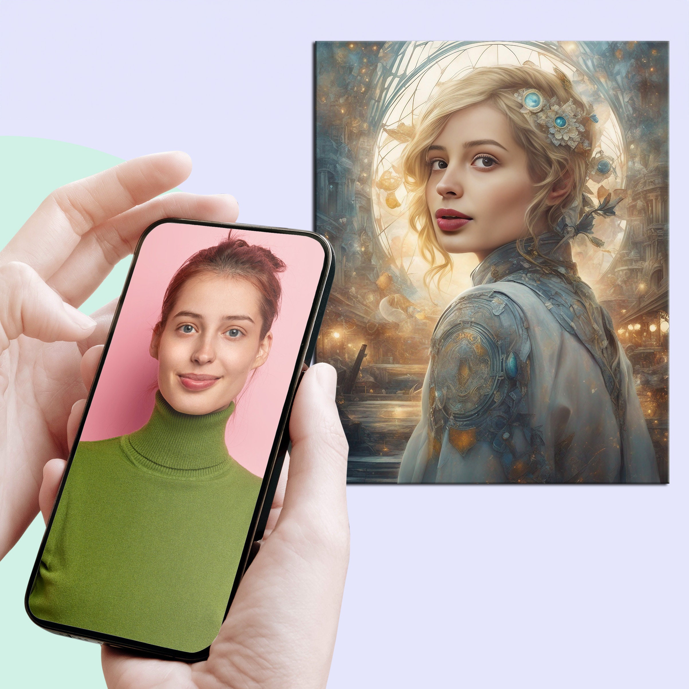 Custom Face Swap Portraits Create the Perfect Gag Gift They'll Love ...