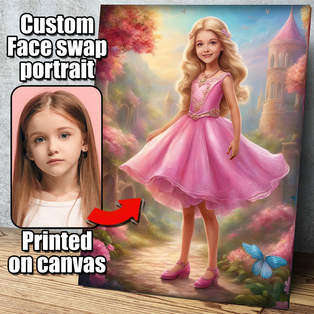 Custom Barbie Portrait Creation - Movie Heroes Portraits - Funny ...