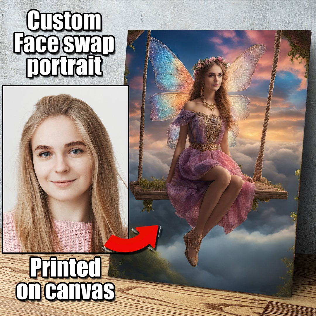 Personalized Fairy Portrait Swap From Your Photo - Turn Loved Ones Into ...