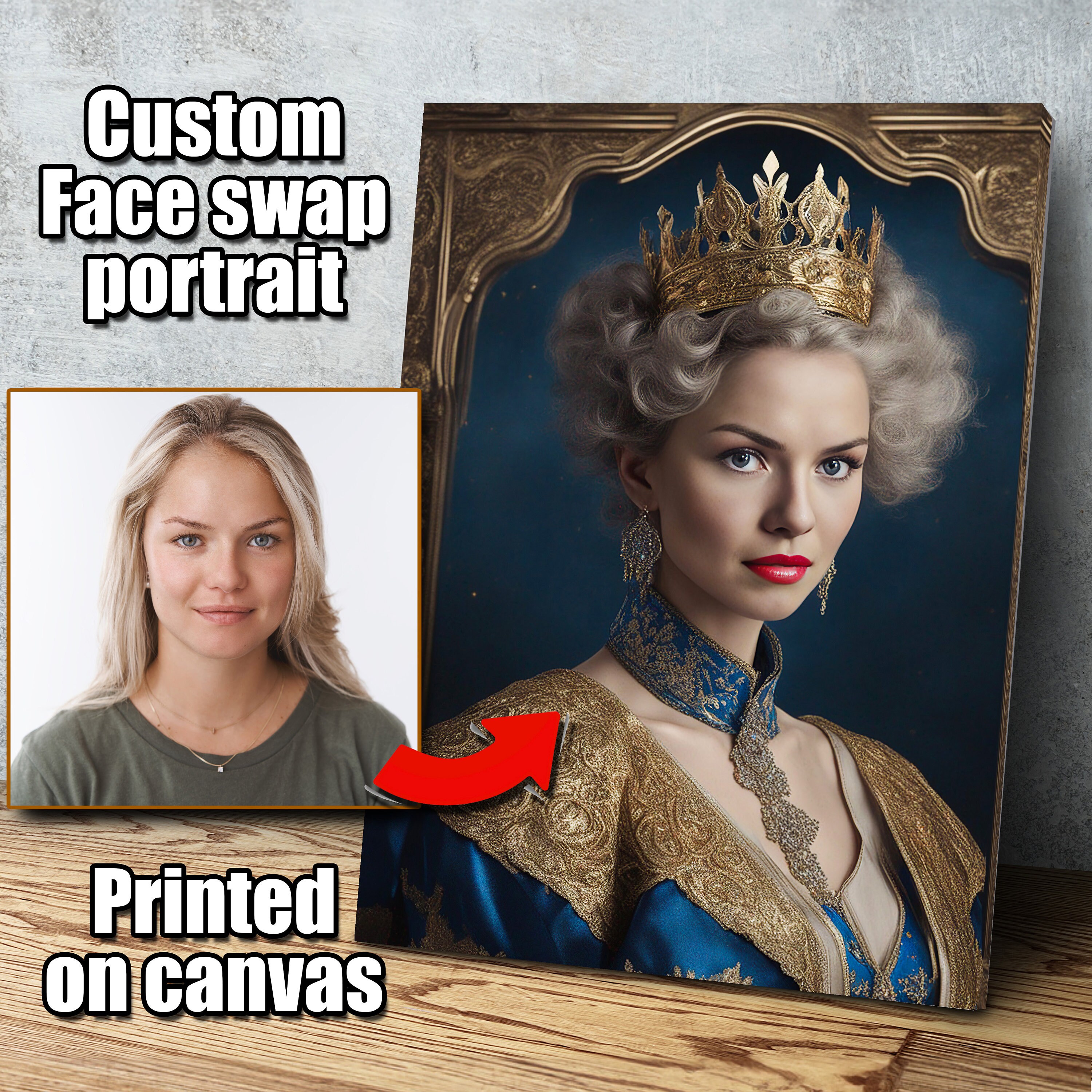 Face Swap Portrait Prints Create Hilarious Mixed-up People - Etsy