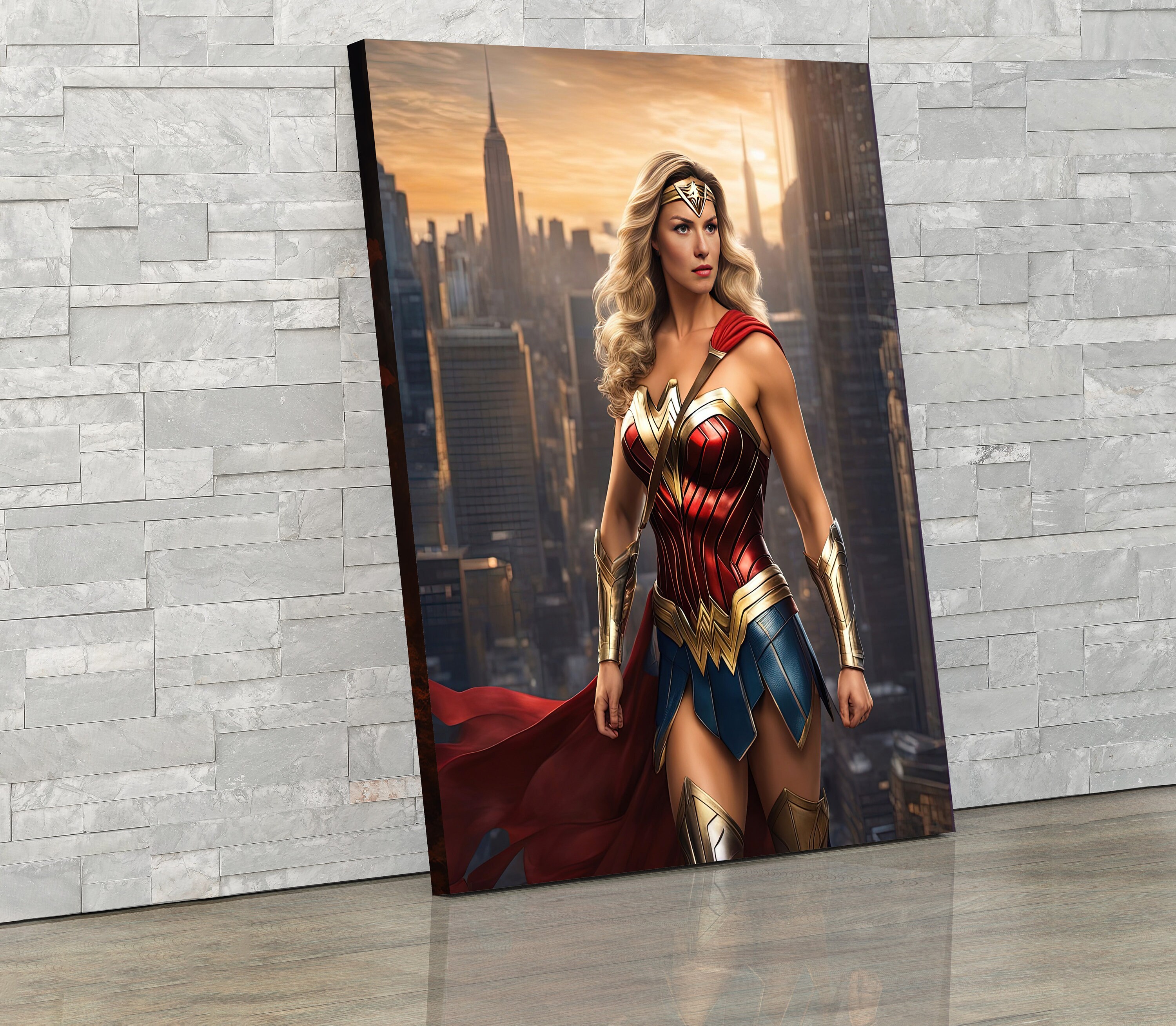 Your Face in Superhero Portrait Portraits for Any Occasion - Etsy