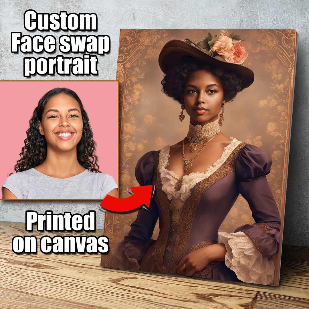 Get Custom Face Swap Portraits on Canvas Today - Transform Ordinary ...