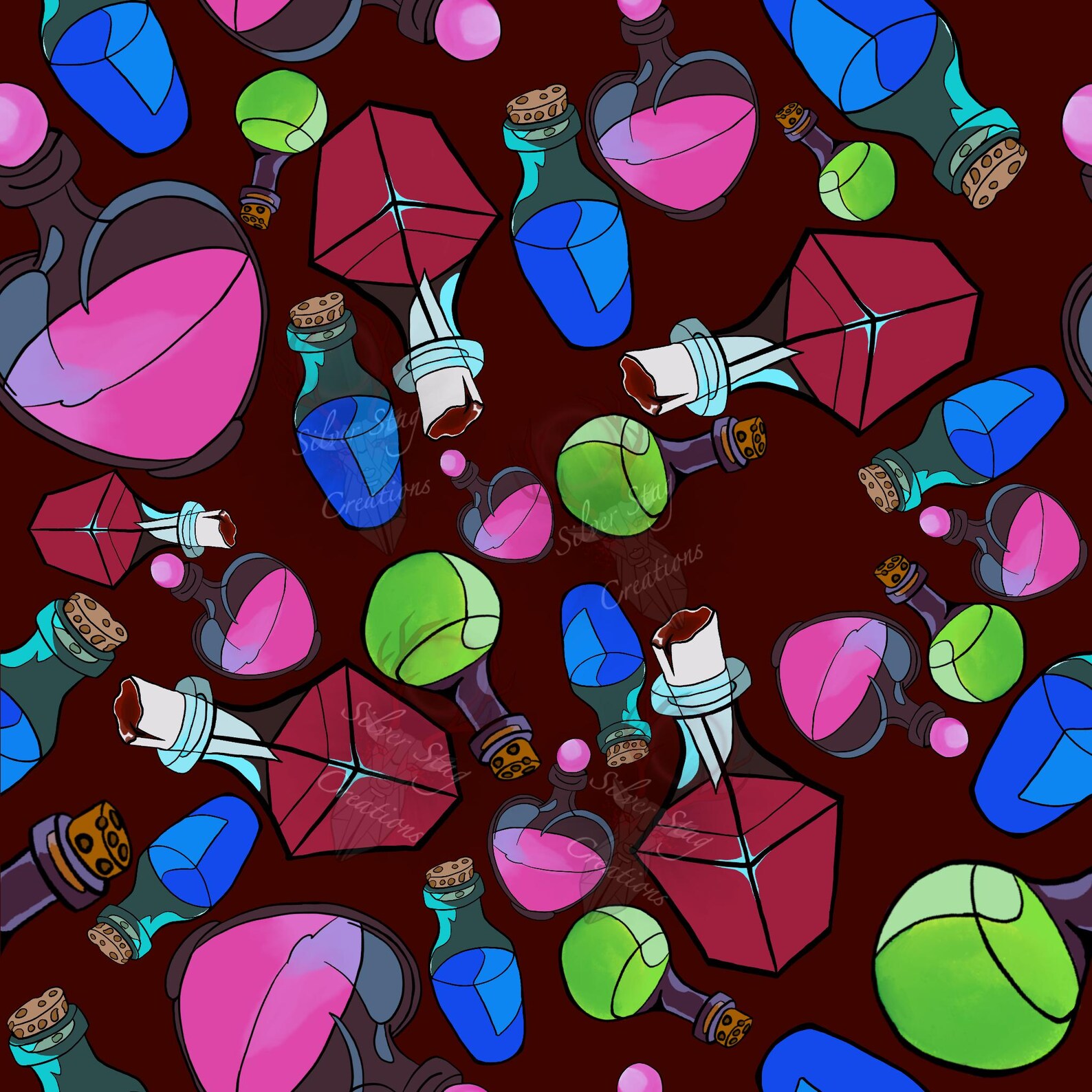 Halloween Repeating Patterns, Halloween, Art, - Etsy