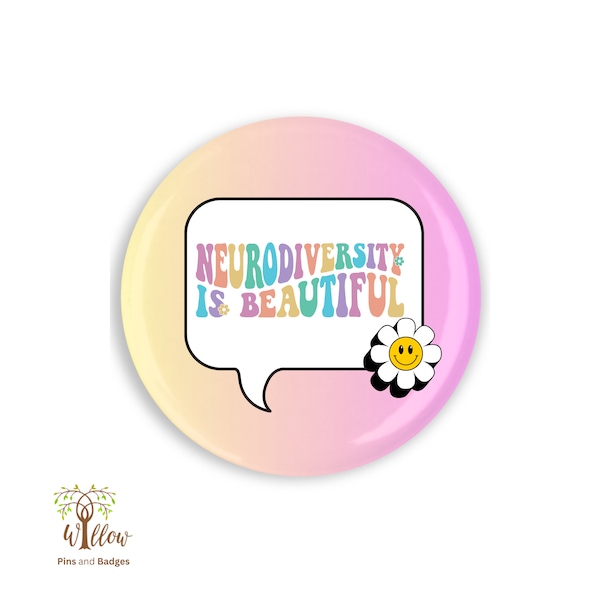 Neurodivergent Badge - Etsy UK