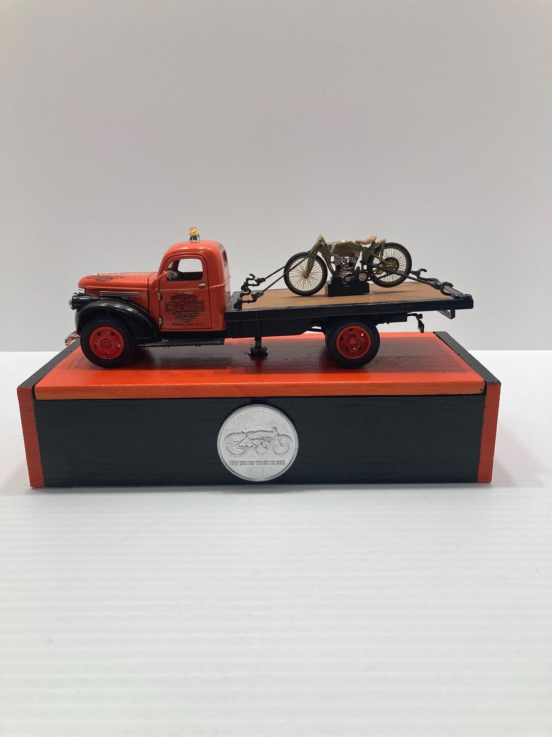 1941 Chevy Harley Davidson Flatbed Truck With Harley Davidson ...