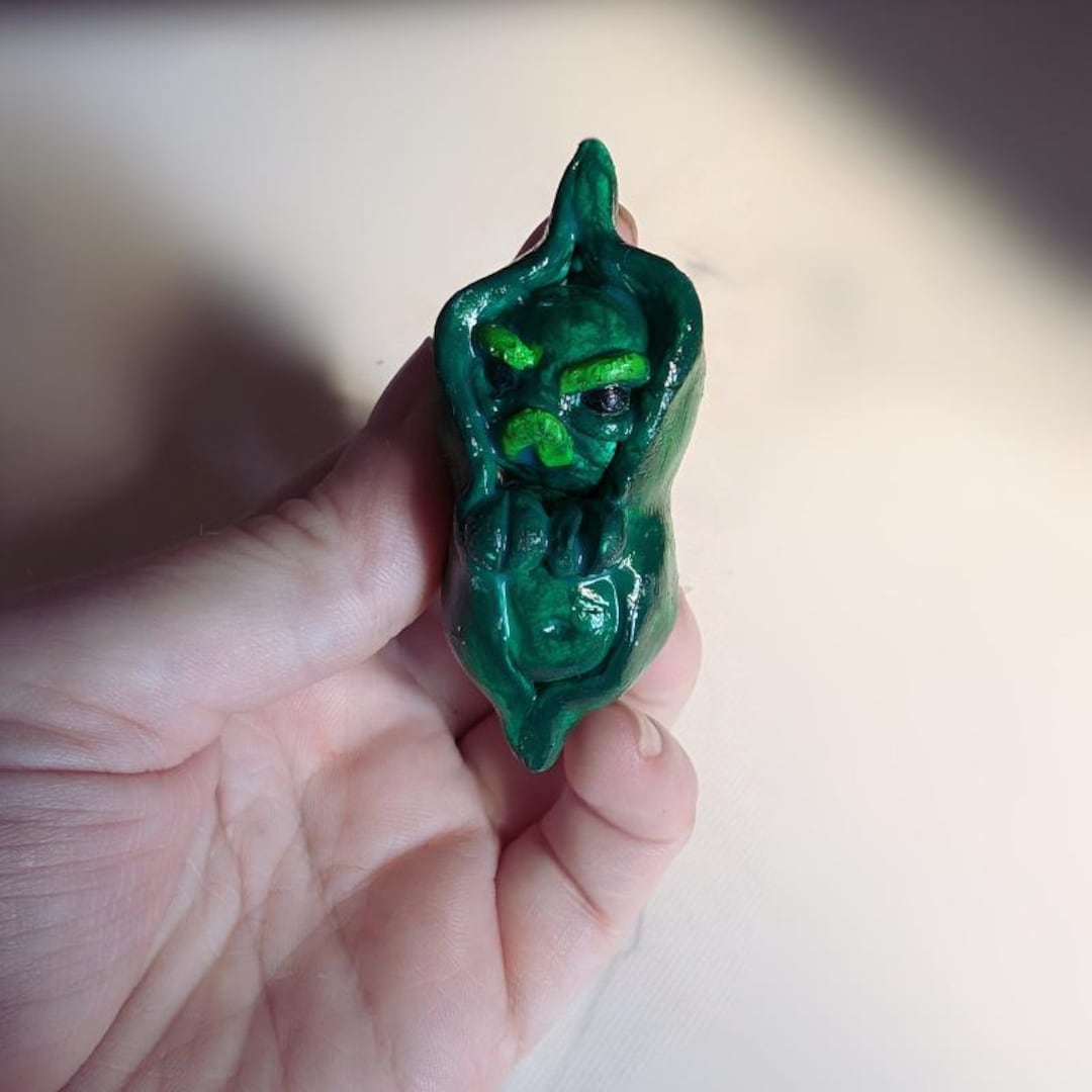 Pauly Pea Desk Buddy, Vegetable Sculpture, Pet Mushroom, Funny ...