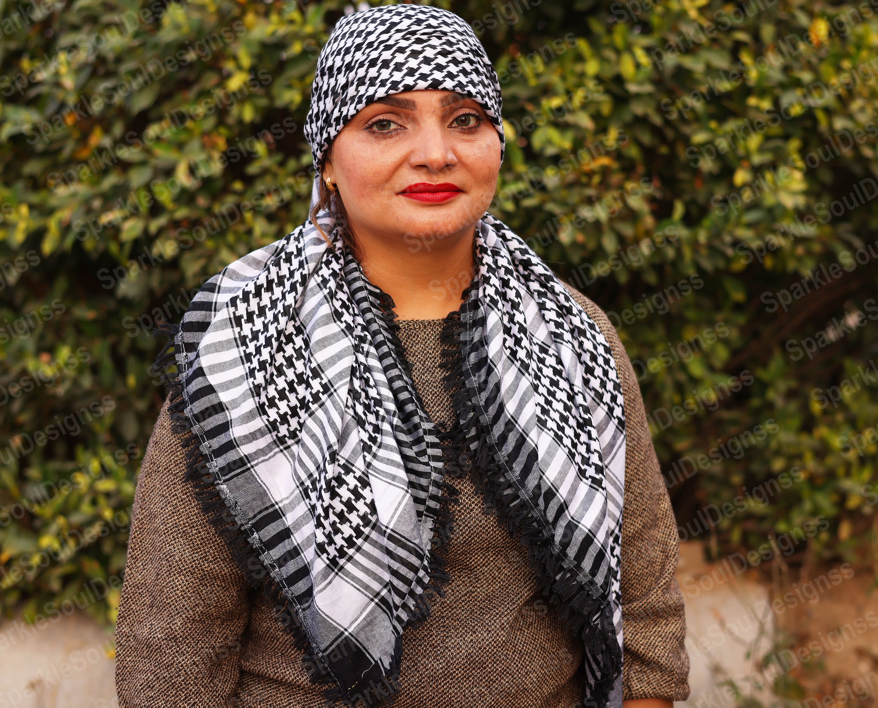 Keffiyeh Palestine Shemagh Scarf, Arafat Hatta Arab Style Shemagh ...