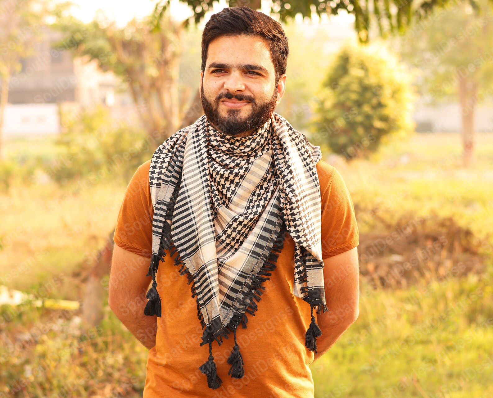 Unique Palestine Keffiyeh Scarf, Vintage Traditional Shemagh Scarf ...