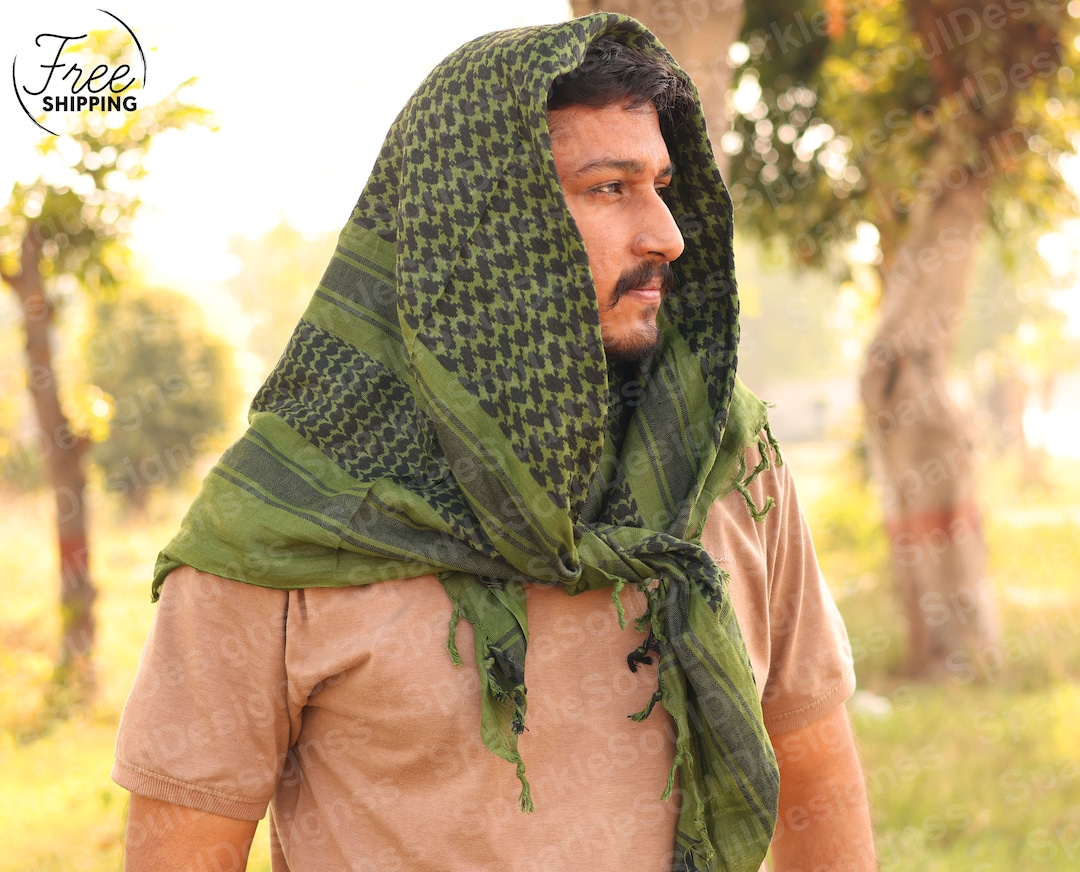 Traditional Palestinian Keffiyeh Unique Keffiyeh Palestine - Etsy