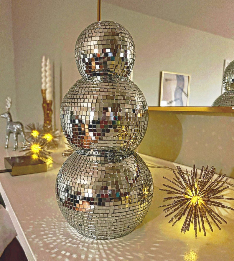 Disco Snowman | 12 Inch - Etsy