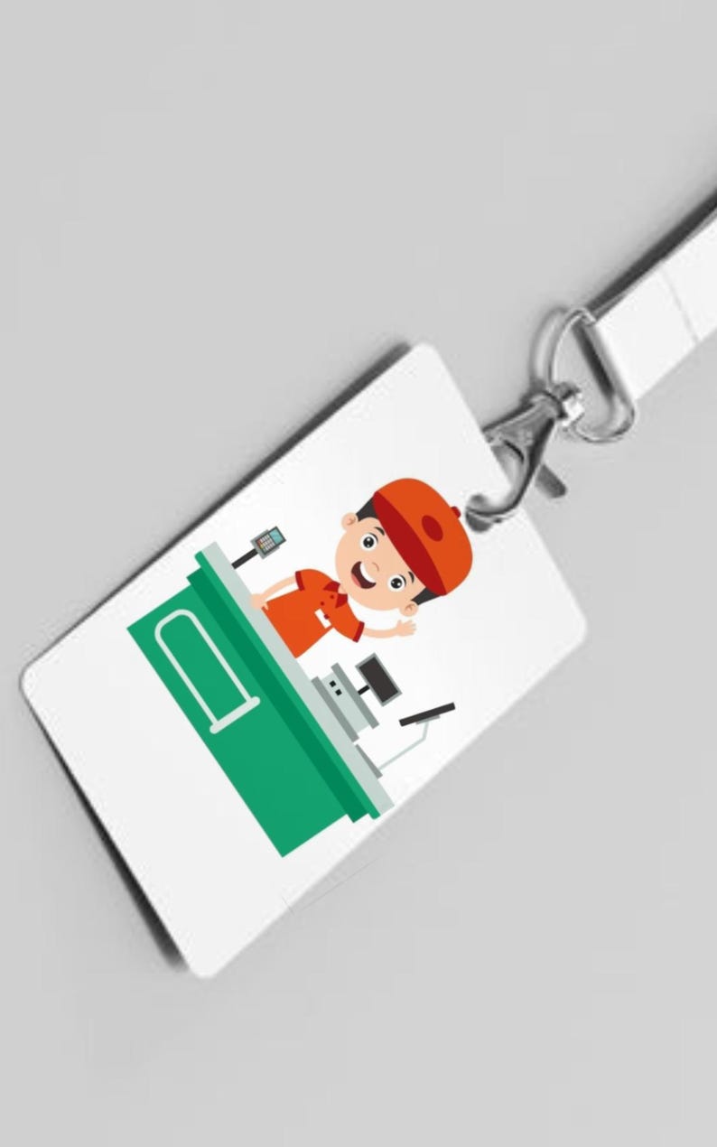 Cute Cashier Clipart 2D SVG & PNG Yasnaarts Design for Kids Creative ...