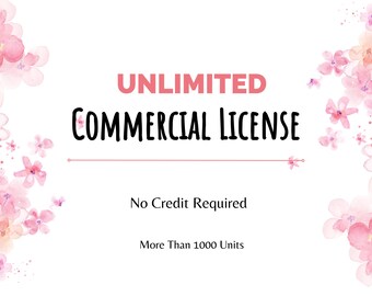 Unlimited Commercial License for ALL Artwork - Etsy