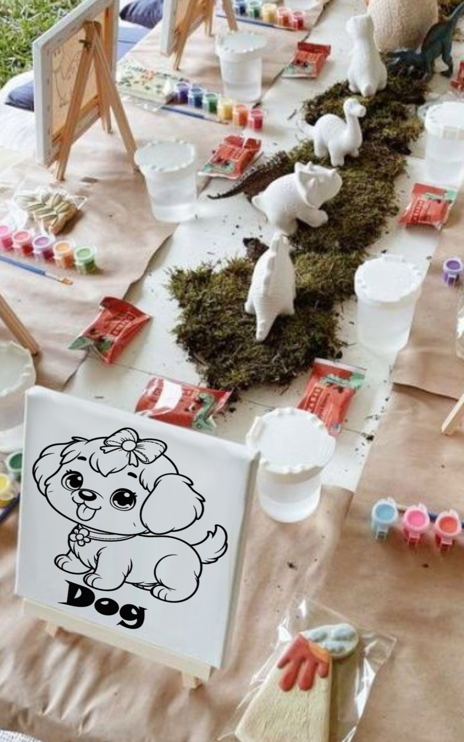 Cute Dog SVG & Pets for Kids, Doodle Cute Pets PNG, Coloring Book SVG ...