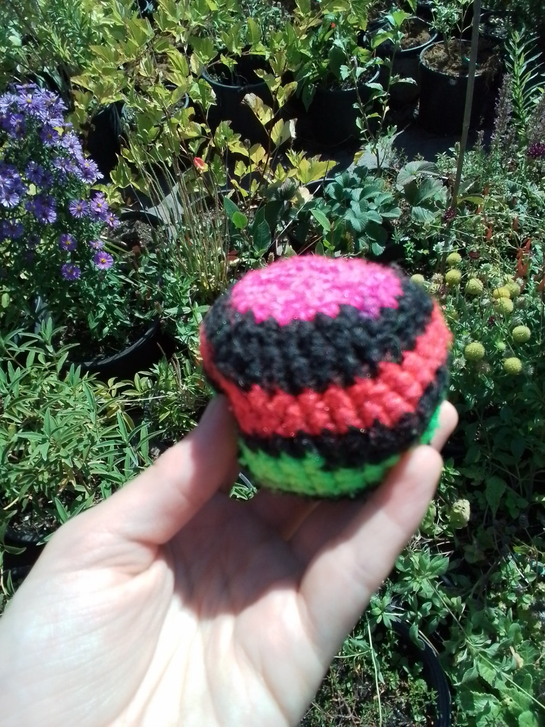 Kid Handmade Crocheted Amigurumi Hacky Sack Toy Birthday Christmas Fun ...