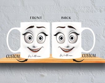 Hilarious Funny Face Mug,3d Funny Face Mug, , 3D Mug With Funny Face ...