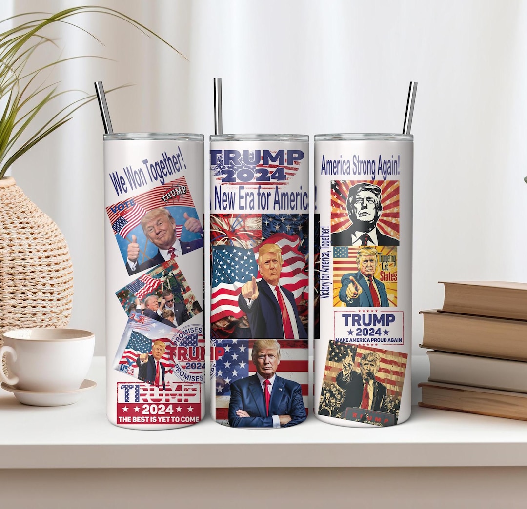Trump Tumbler: Political Republican Gift - Etsy