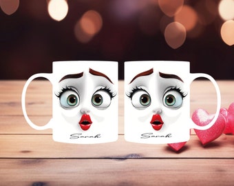 Hilarious Funny Face Mug,3d Funny Face Mug, , 3D Mug With Funny Face ...