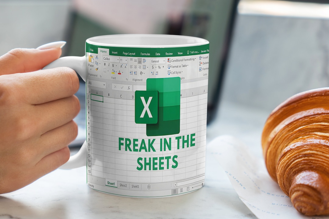 Freak in the Sheets Excel Mug - Funny Accounting Gift, 11 Oz - Etsy