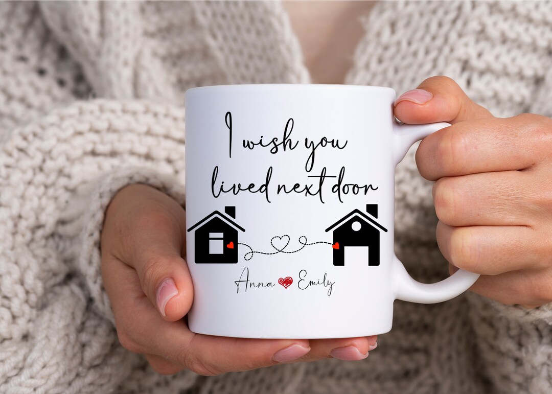 Friends Gifts, Personalized Coffee Mugs, Gift for Women, I Wish You ...