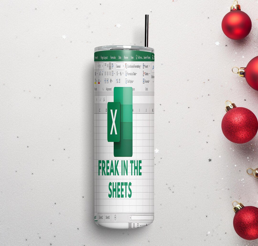 Freak in the Sheets - Excel Spreadsheet Lover Worker Gift Idea for ...
