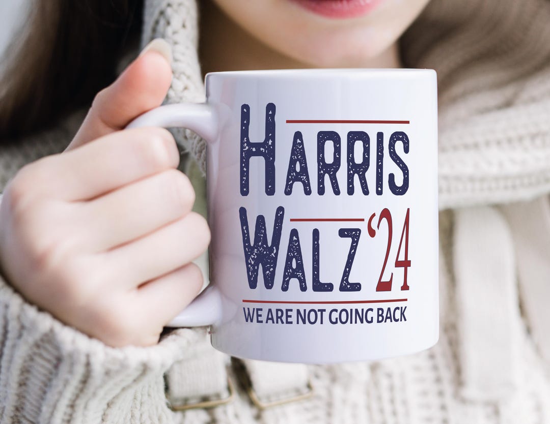 Harris Walz Mug, Kamala Harris Mug, Democrat 2024 Mug, Kamala Tim Walz ...