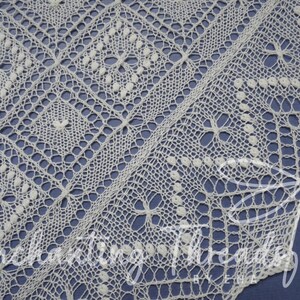 Talisman Triangular Shawl Pattern - Etsy