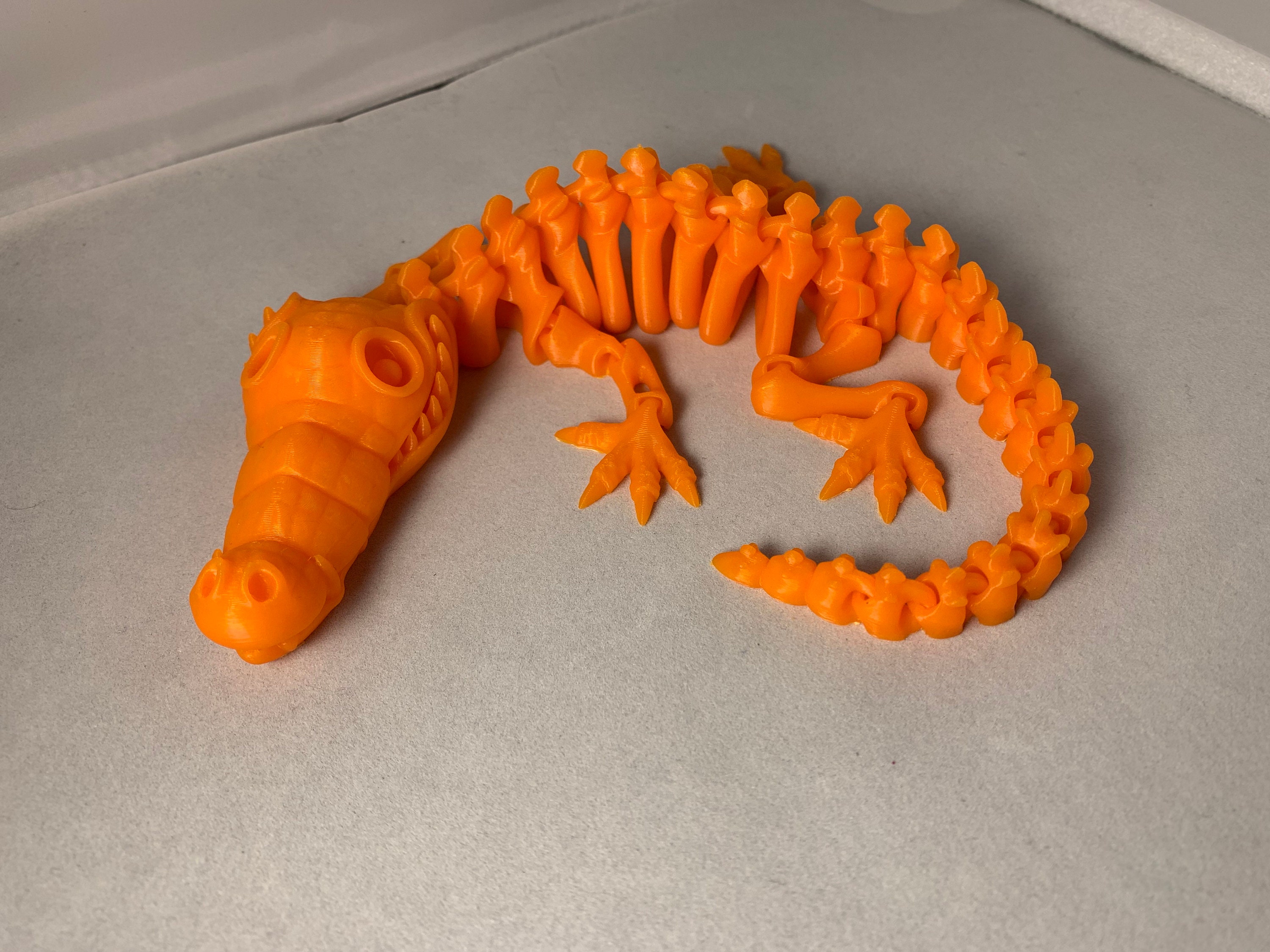 3D Printed Articulated Crocodile - Etsy