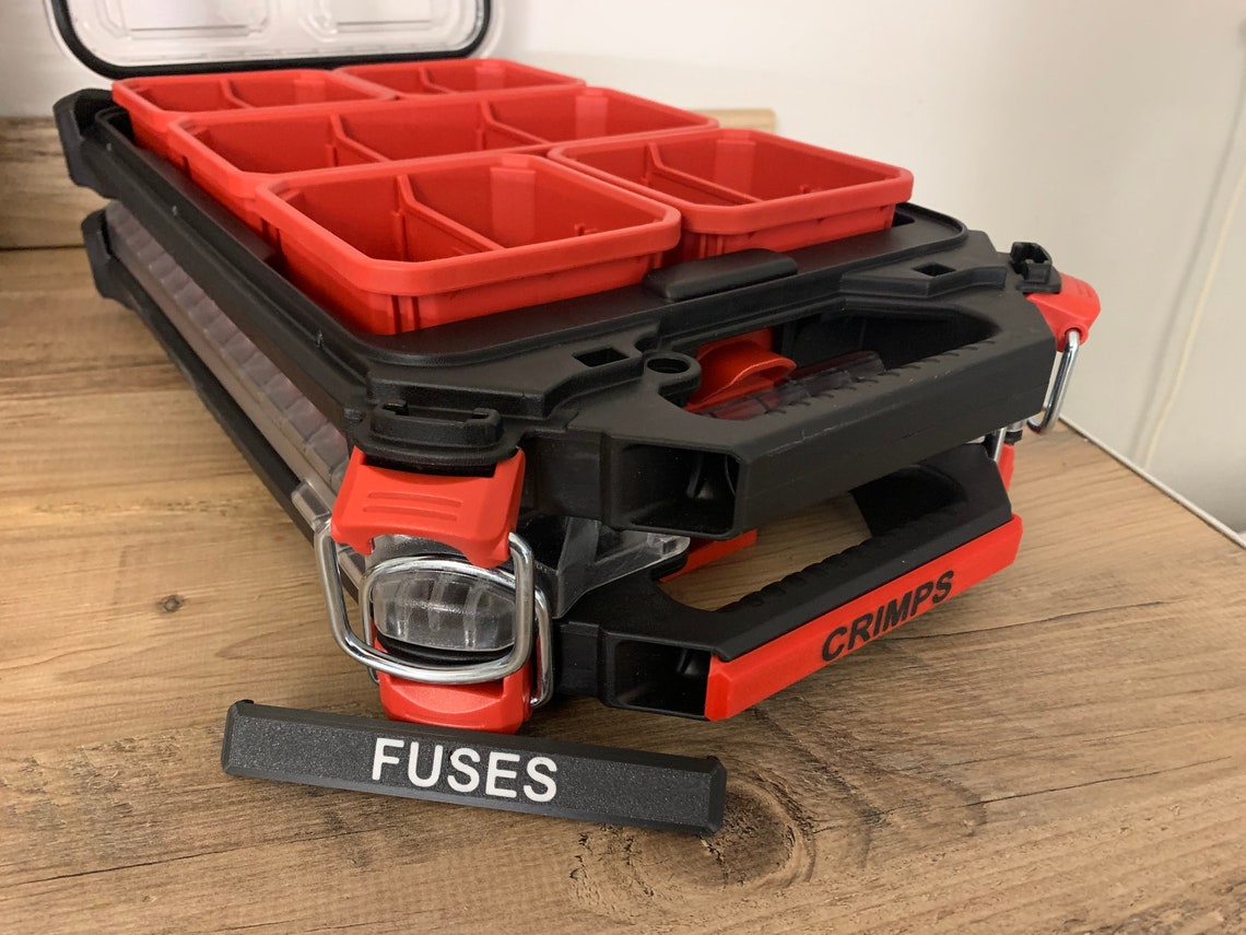 Milwaukee Packout Label Low-profile Organiser - Etsy