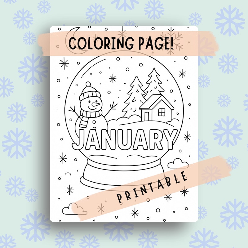 Printable Cute Colouring - Etsy