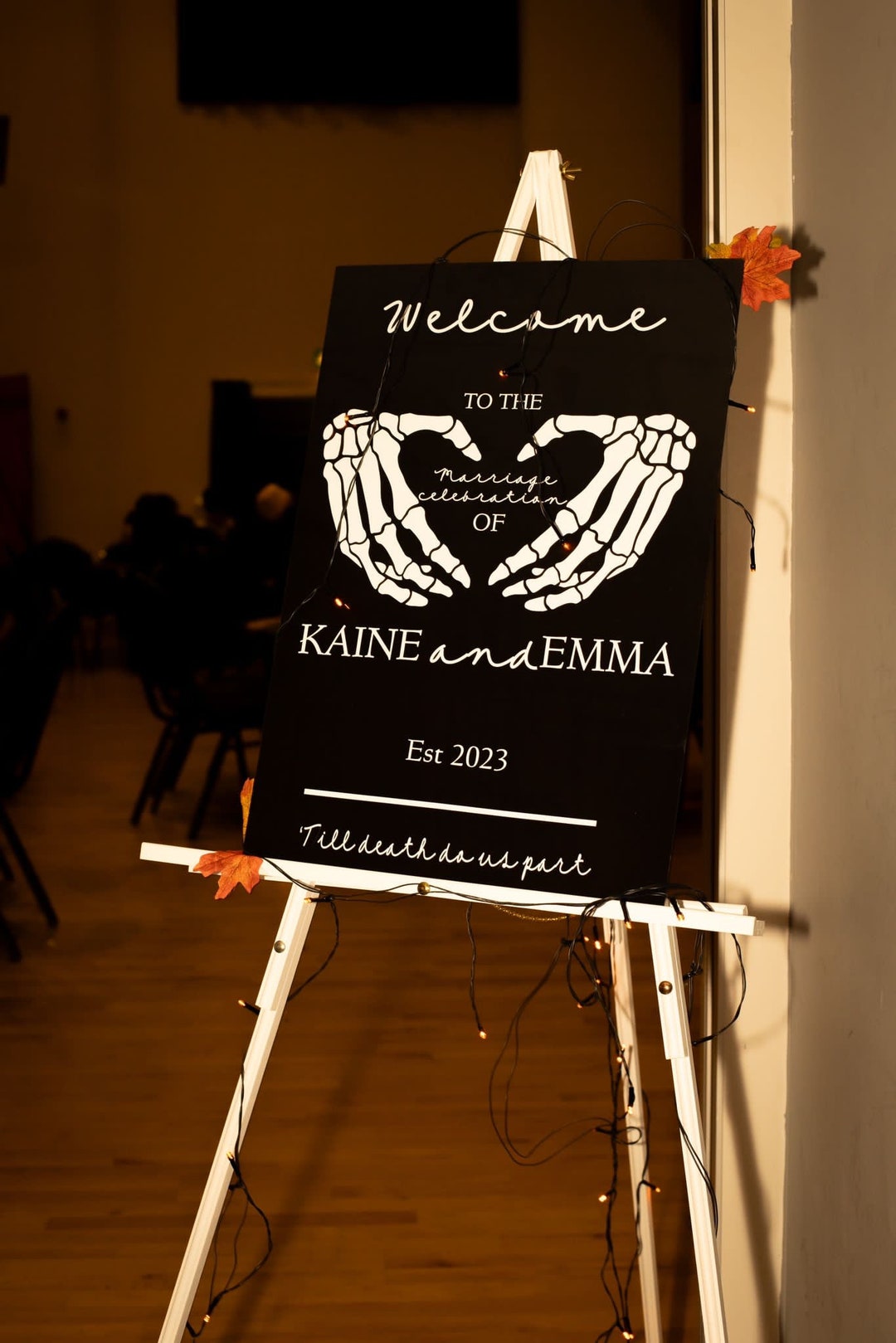Personalized Acrylic Wedding Sign: Custom Party Decor - Etsy