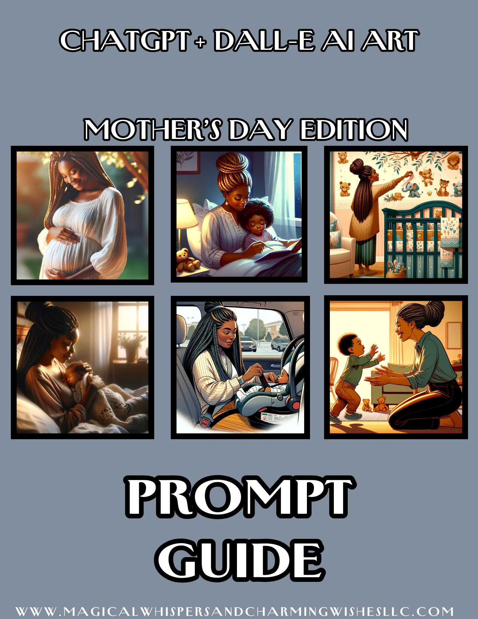 DALL-E 3 Mother's Day Edition Prompt Guide | Heartfelt Moments: Black ...