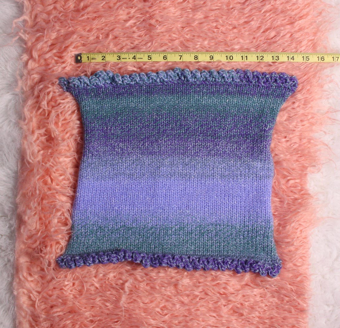 Hand Knit Baby Blanket * Small Baby Blanket * Buddy Blanket * Linus ...