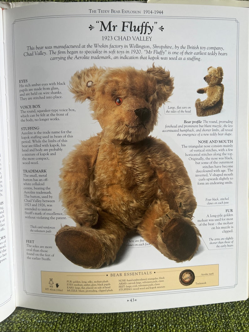 The Ultimate Teddy Bear Book - Etsy