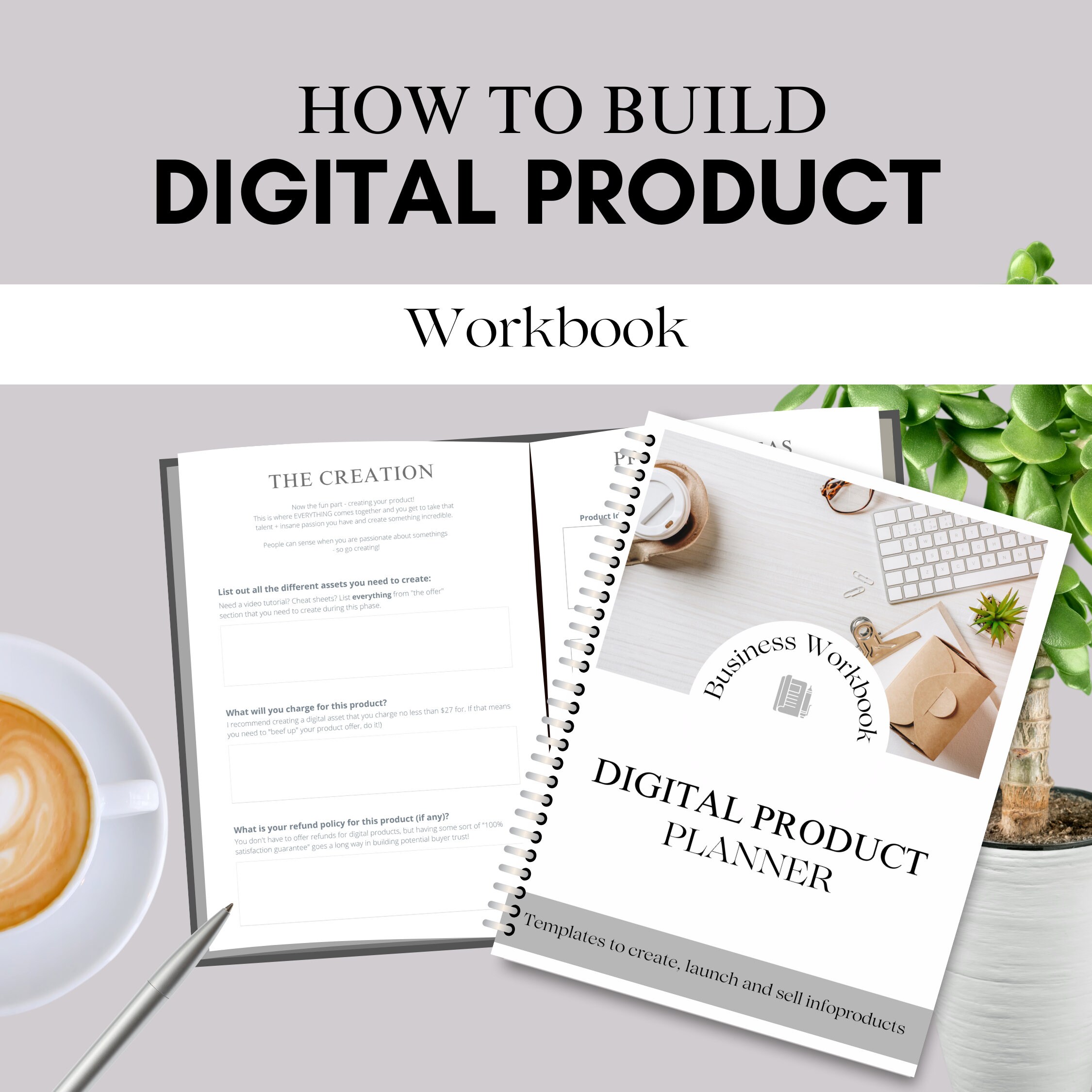 How to Build Digital Product. Planner for Create, Launch, and Sell Digital Products. Simple to ...