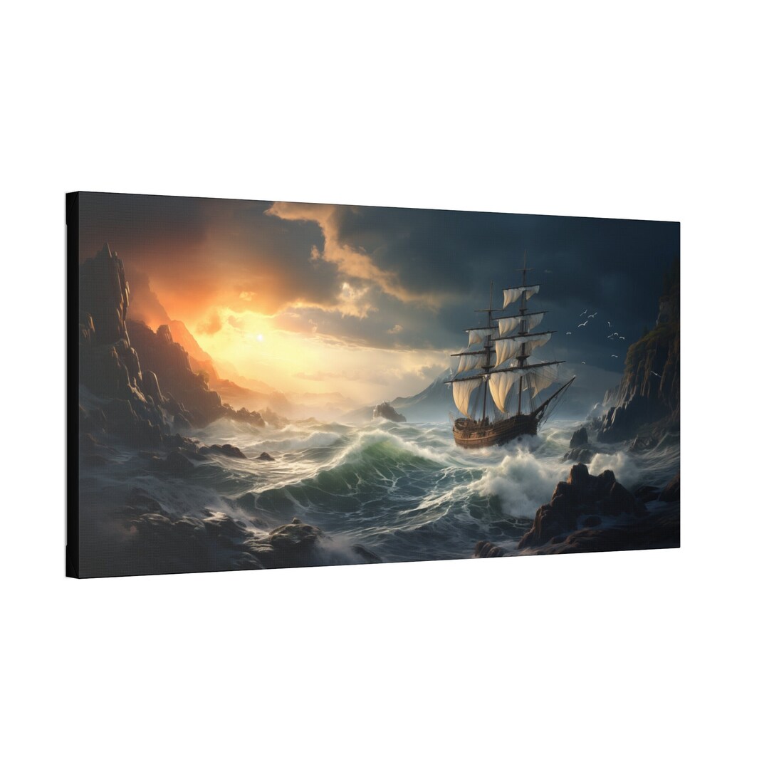 10 Exploration Ship in Tumul Cove Wall Art, Before the Storm Epic ...