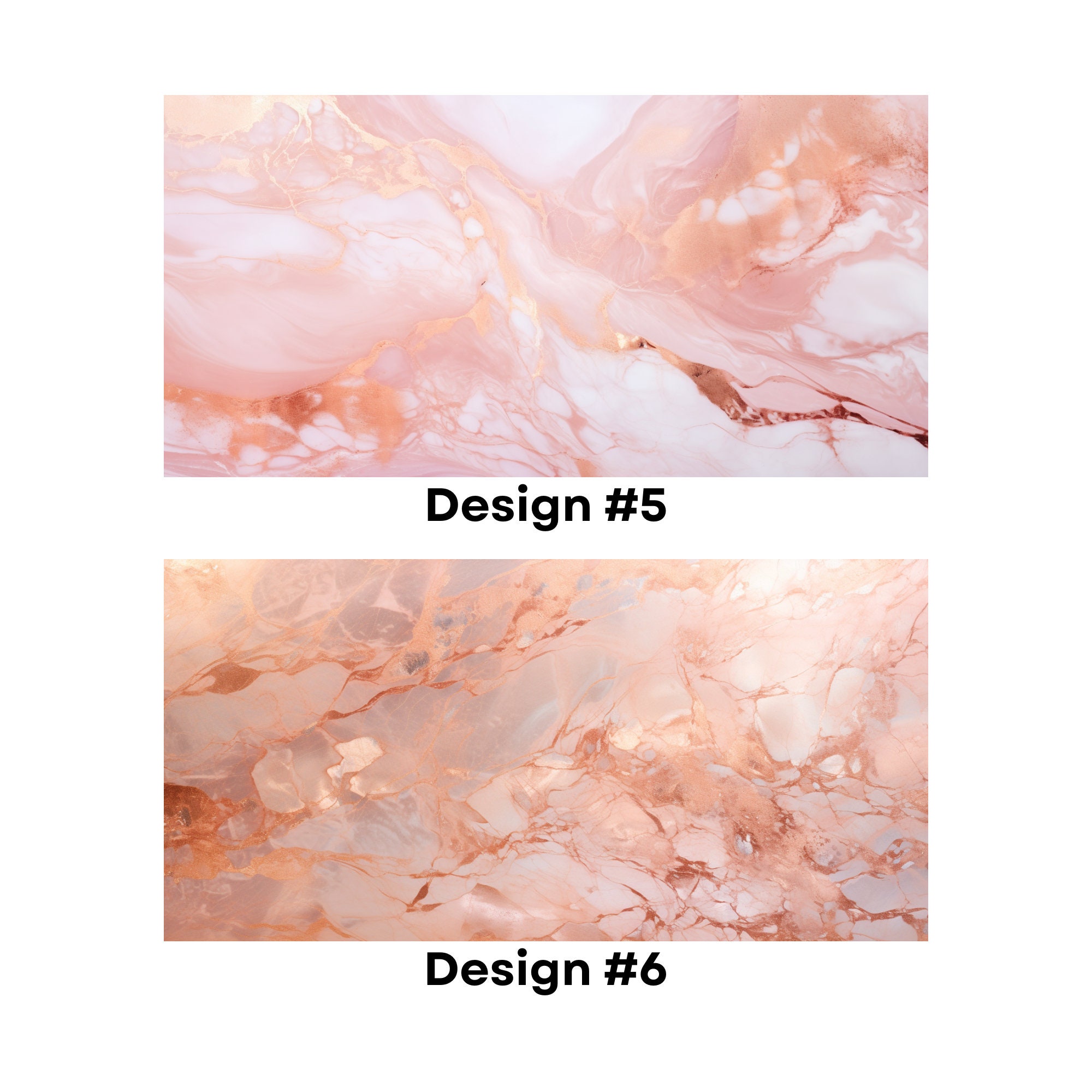 10 Rose Gold Marble Surface Images Desk Mat for Your Workspace ...