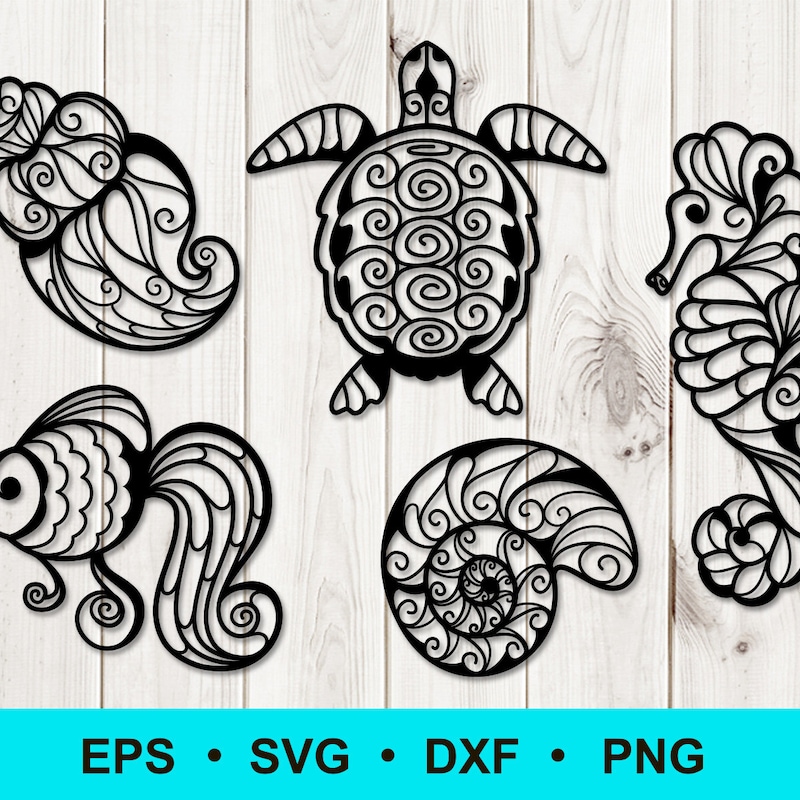 Mandala on Shells - Etsy