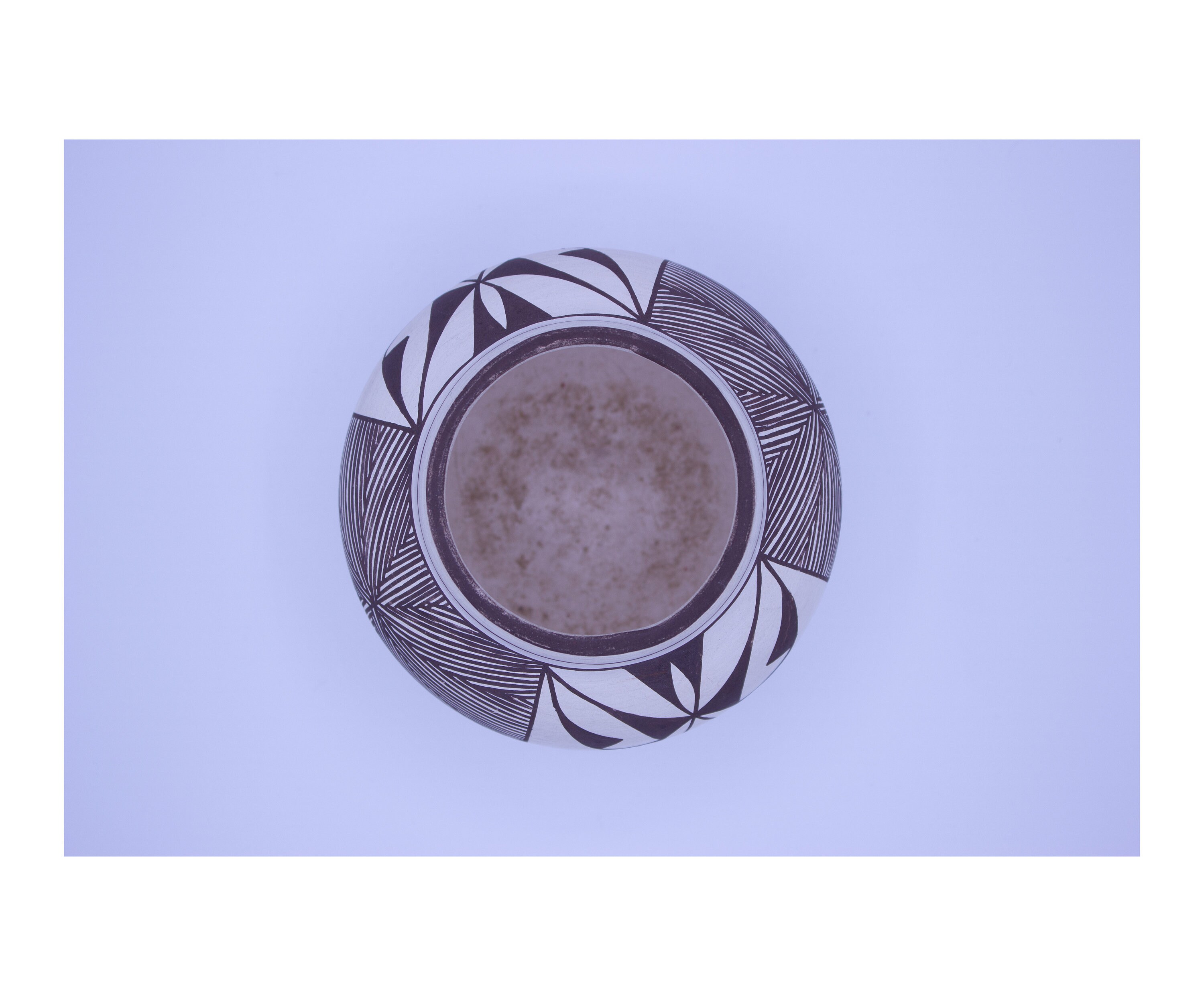 Beverly Garcia Acoma Pueblo Southwest Pottery Olla Vessel, Brown on ...