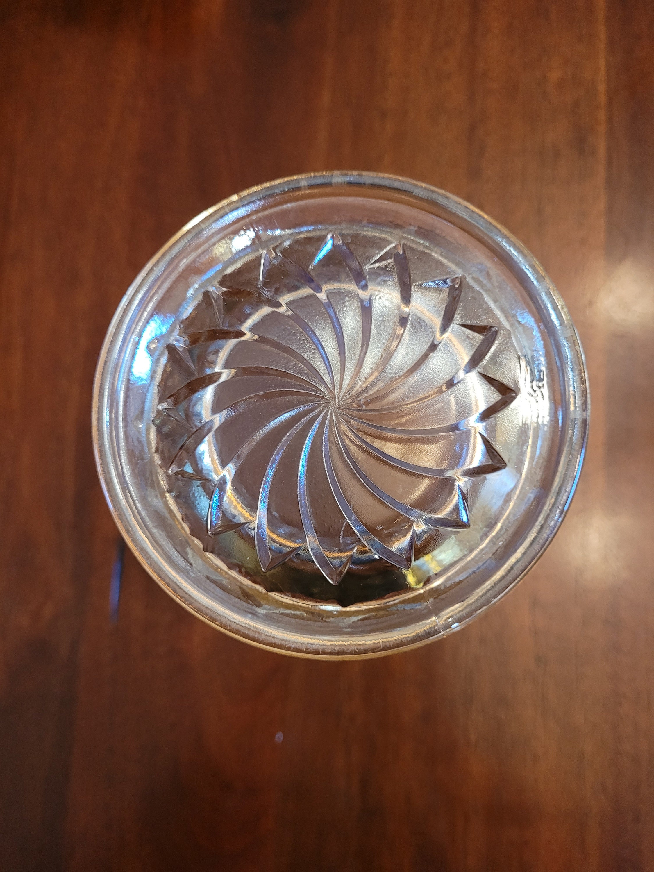 Vintage Sowerby Carnival Glass Vase - Etsy