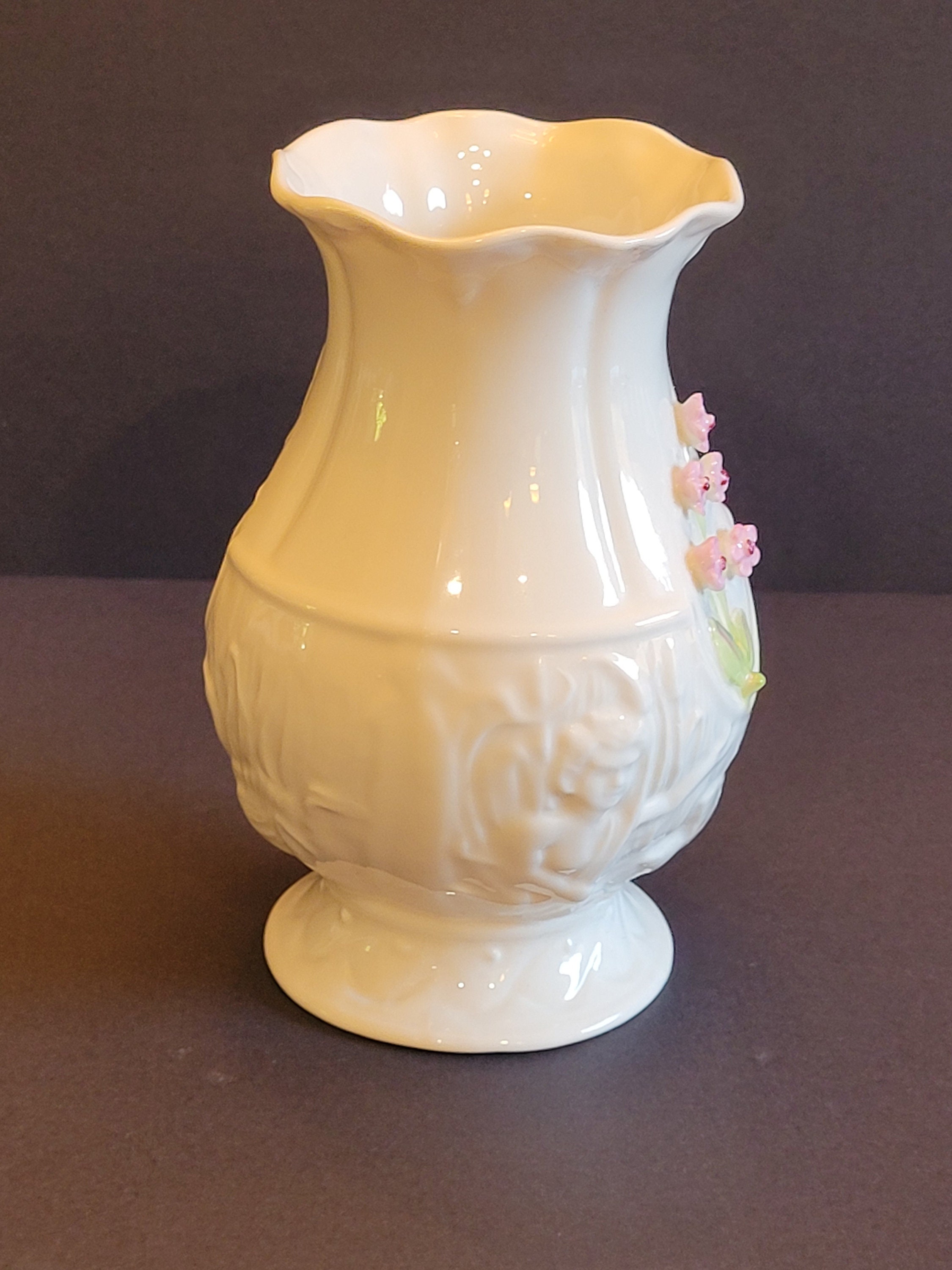 Beautiful Belleek Water Elves Vase - Etsy