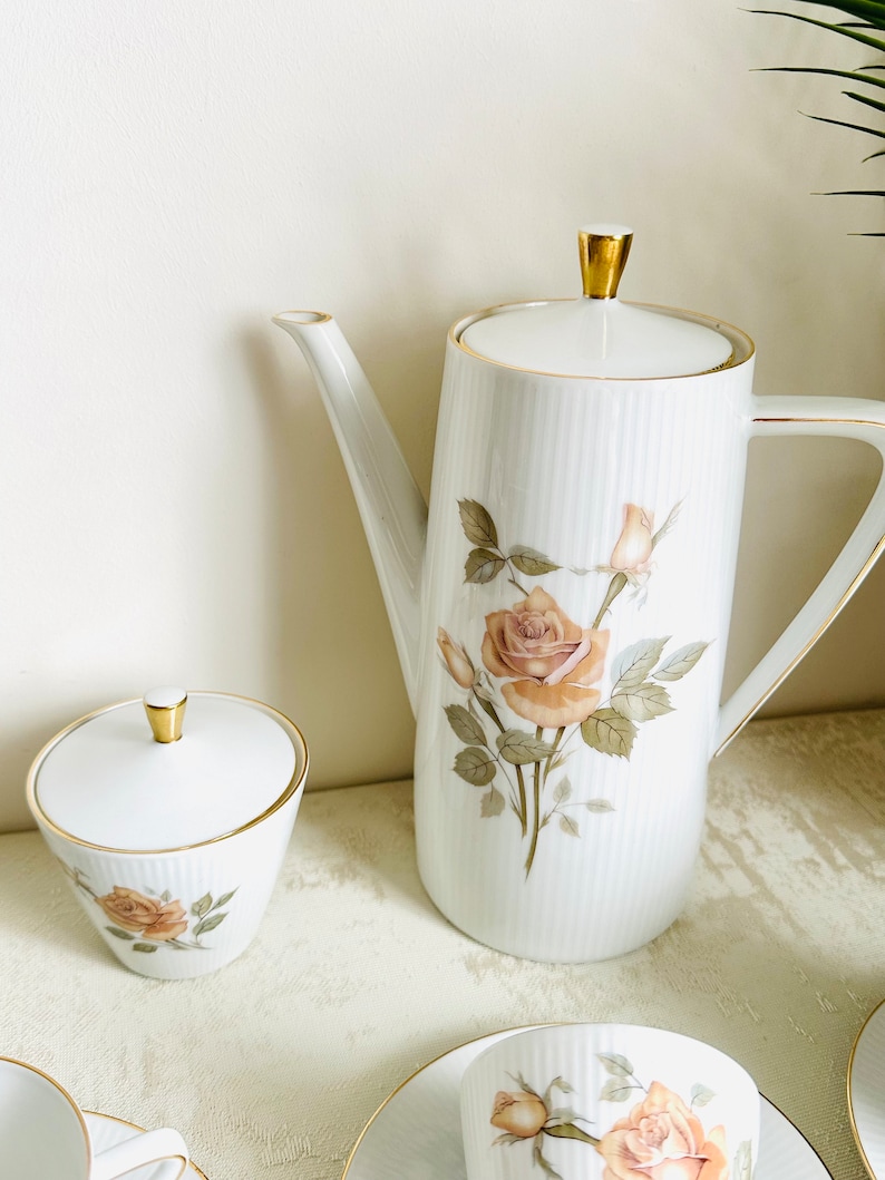 Vintage Made in German Bavaria Monika Tea/coffee Set - Etsy UK