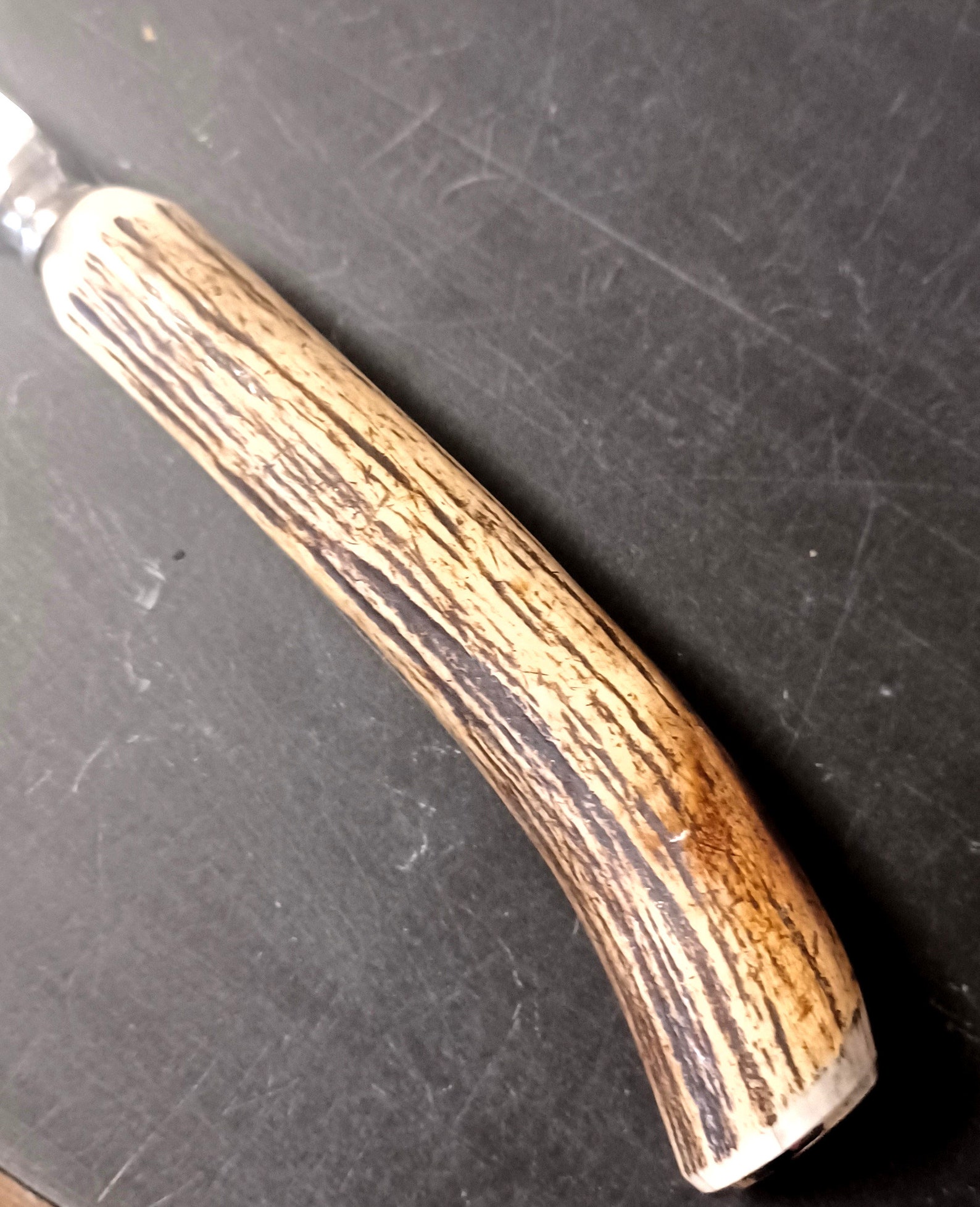 Vintage 1950s Steak Cutlery With Real Stag Horn Handle. - Etsy