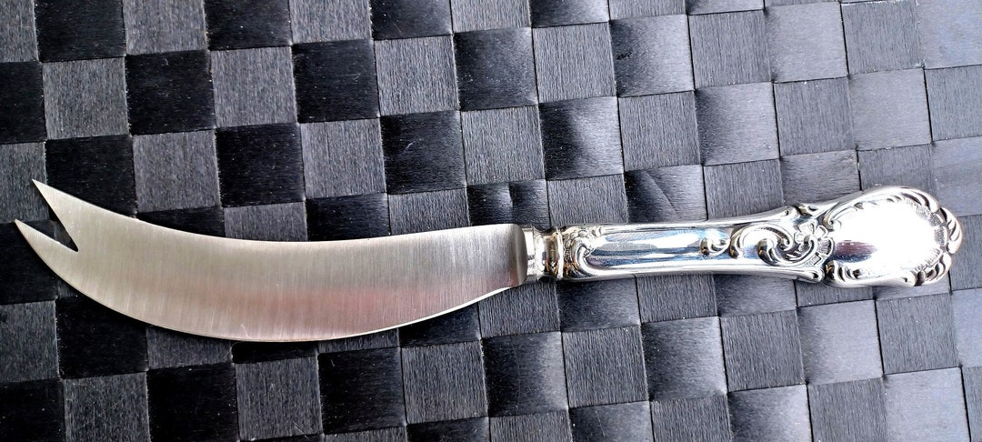 Design and Vintage Silver Cheese Knife From Manufacture. Handcrafted ...