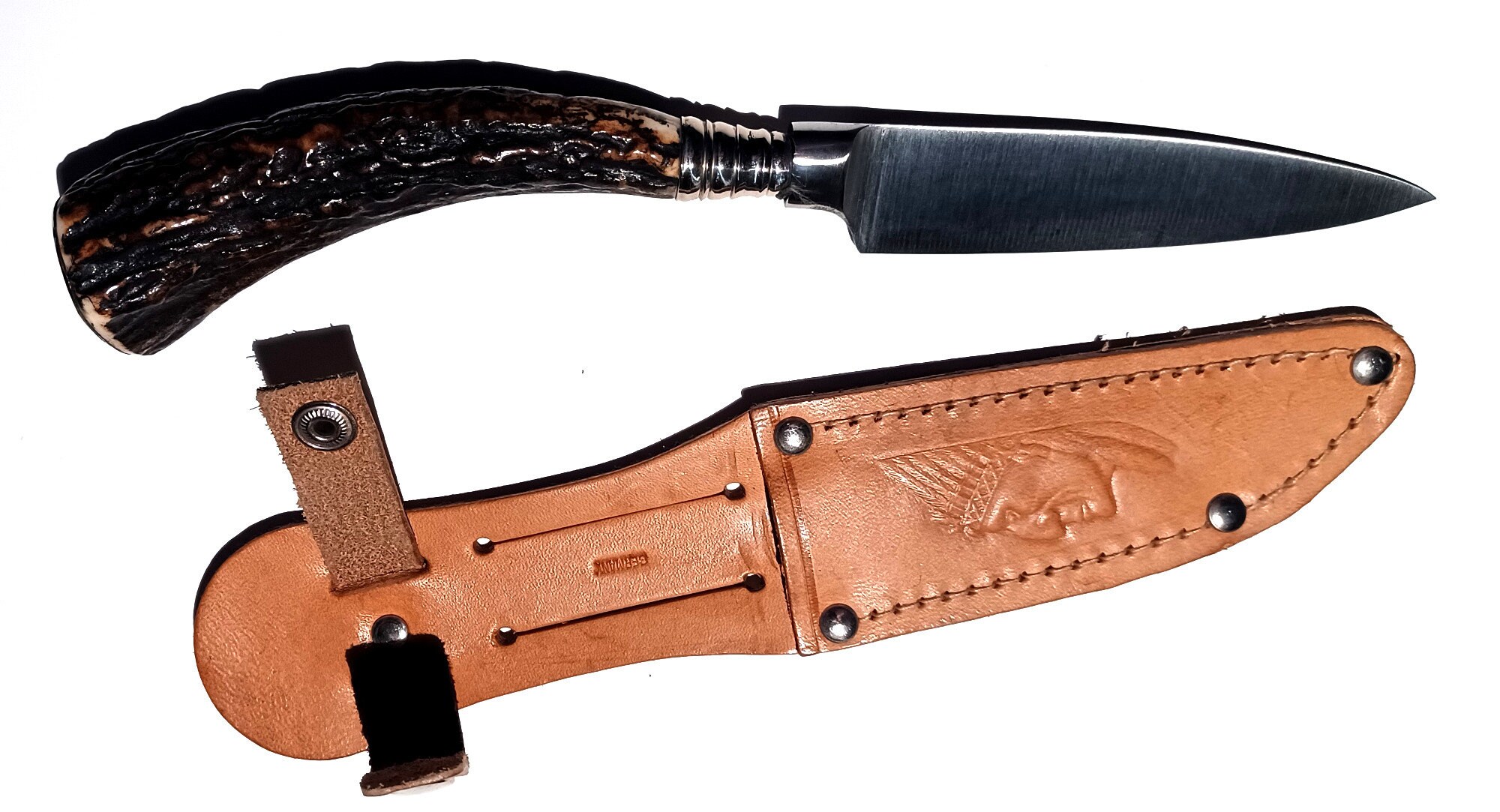 Solingen Hunting Knife From the 1950s. Lovingly Prepared by a Small ...