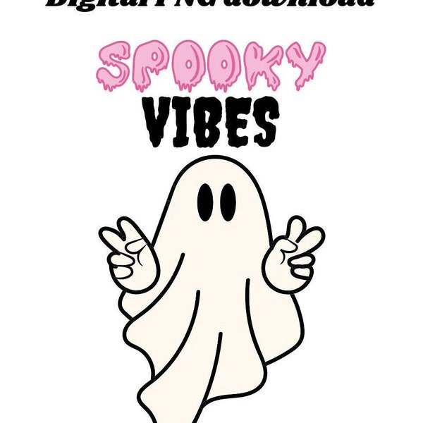 Spooky Ghost Peace Sign Svg - Etsy