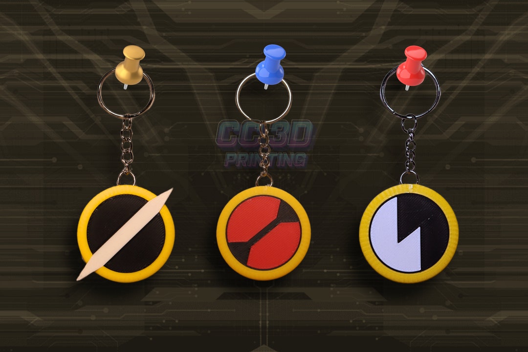 Ultimate Program Bundle (megaman,protoman,bass) Navi Emblem Keychain ...