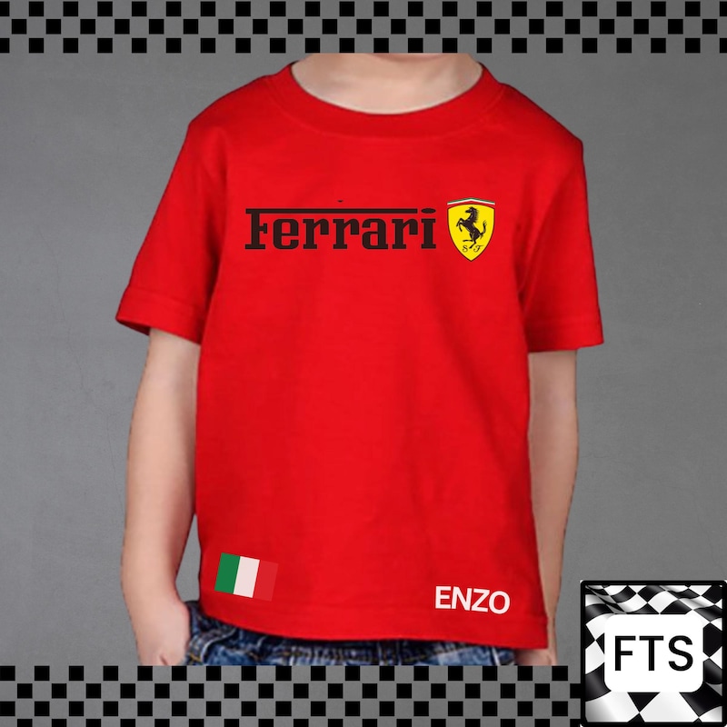 Ferrari Kids Shirts - Etsy UK